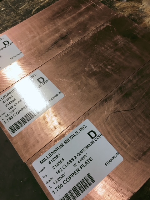 182 Chromium Bar Copper - Millennium Metals